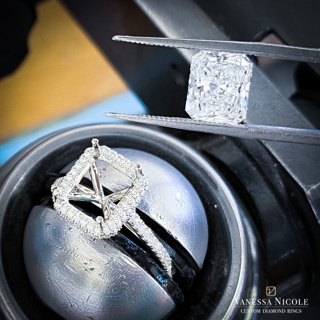 Custom Radiant Cut Engagement Rings: Quality And Designs